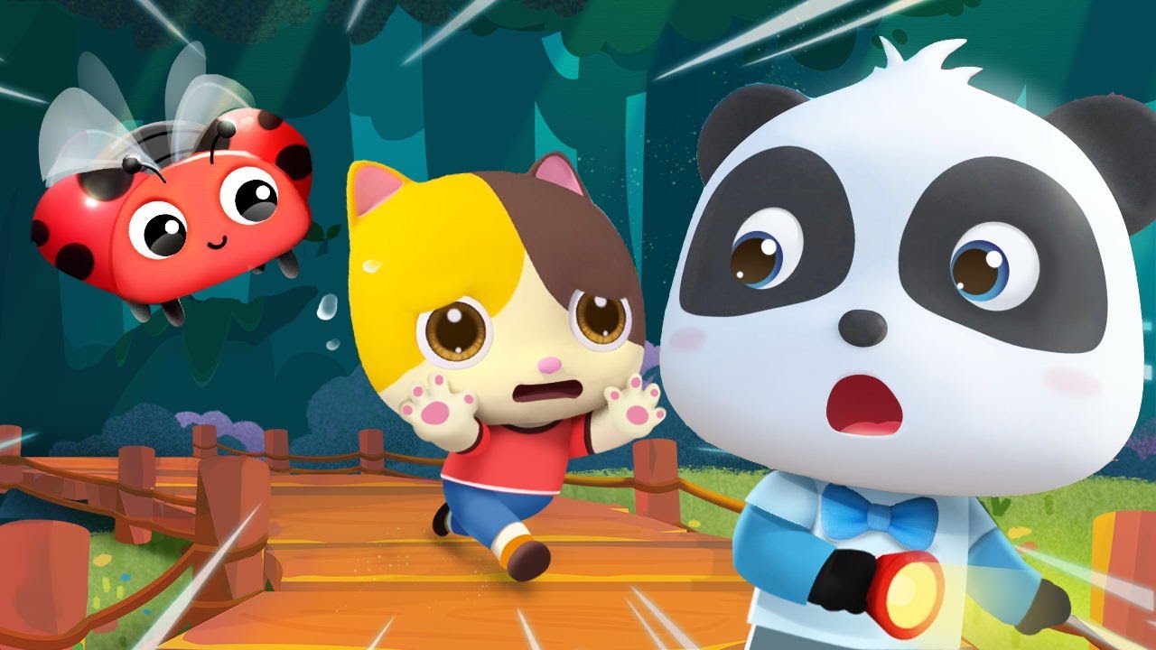 Baby Kitten is Scared of Monster | Bath Song, Colors Song | Nursery ...