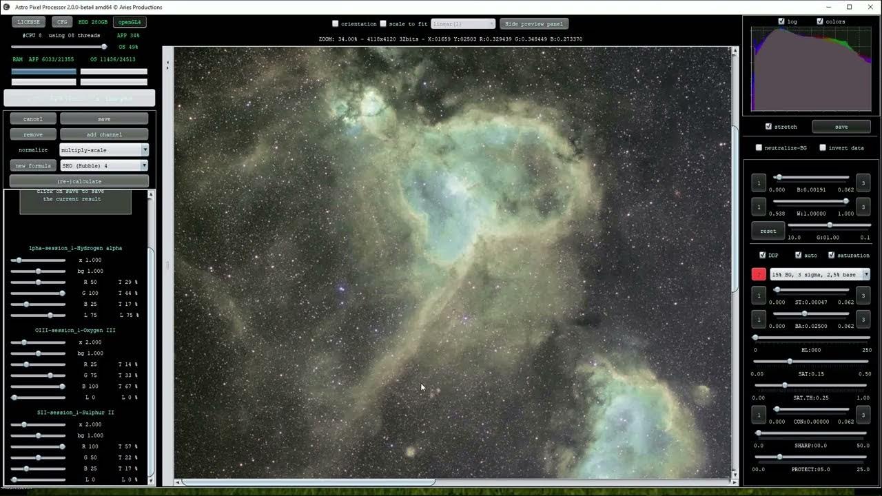 Introduction to Astro Pixel Processor Part 8 - YouTube