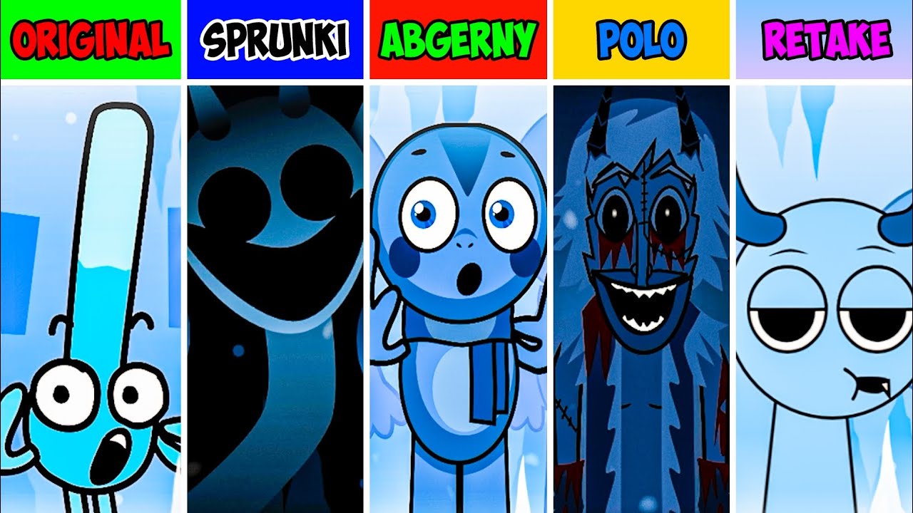 New Incredibox COOL AS ICE vs ABGERNY vs SPRUNKI vs RETAKE COOL AS ICE ...