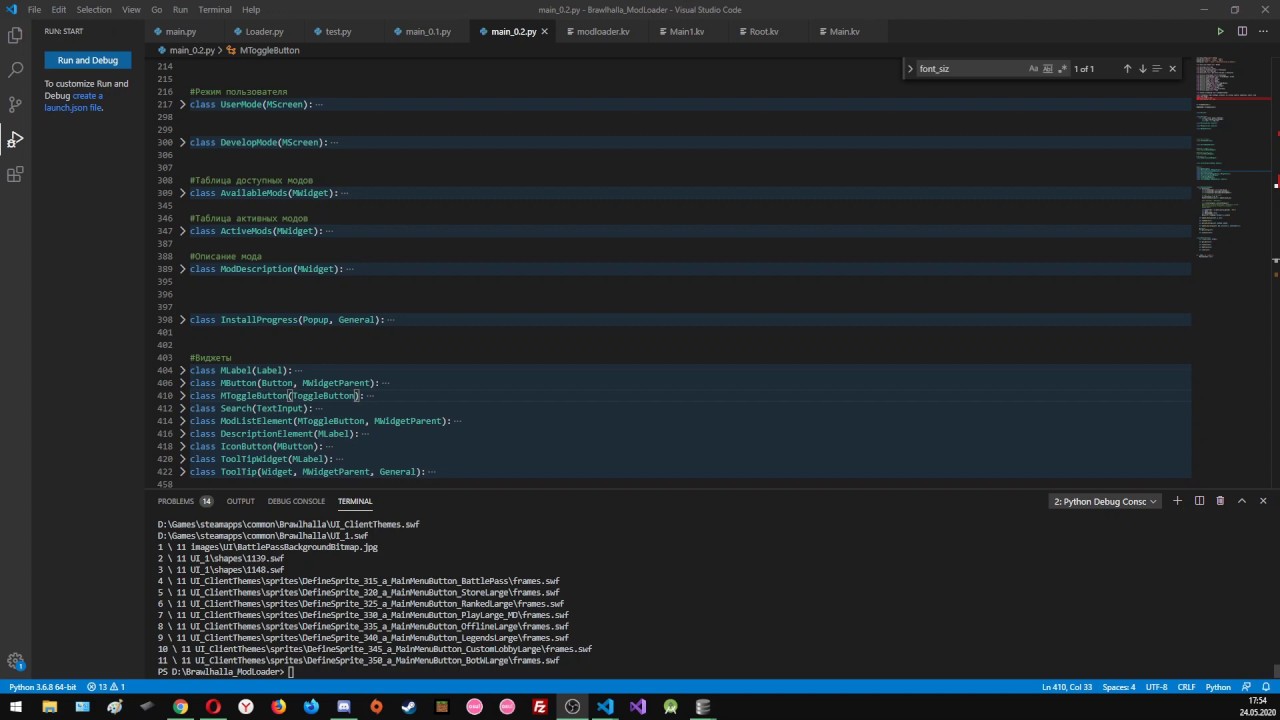Brawlhalla ModLoader. Added progress bar - YouTube