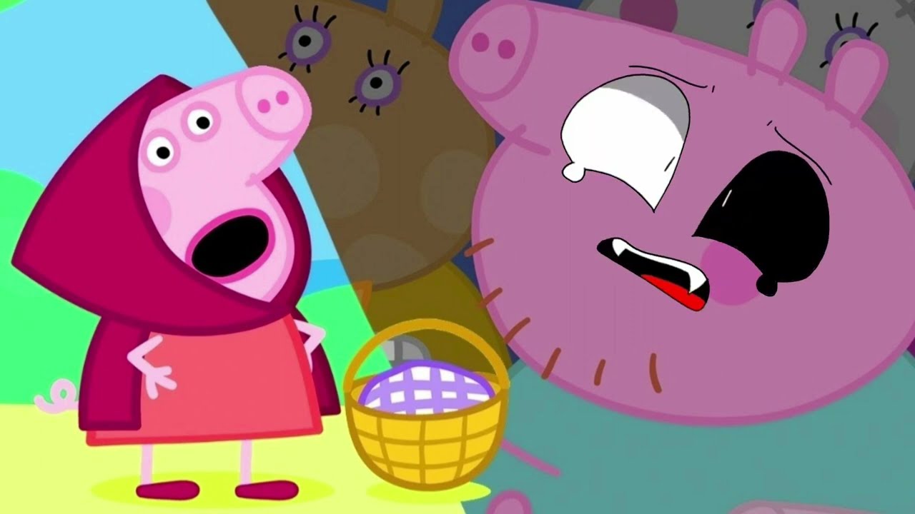 Peppa pig in the role of red... /Monster How Should I Feel /Animation ...