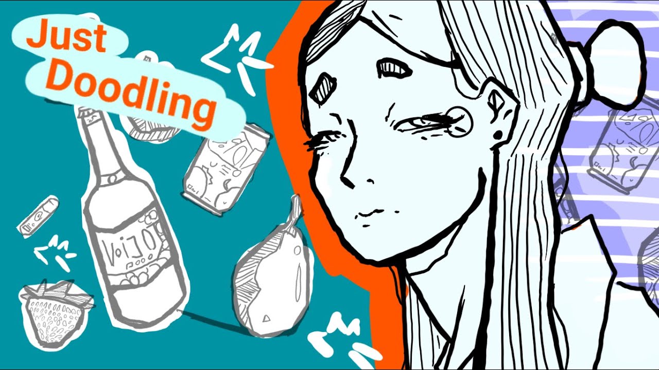 Just Doodling fellas and objects //Draw With Me - YouTube