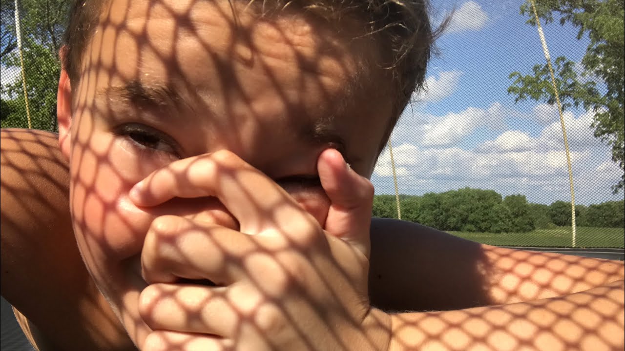 Teaching how to do a front flip (gone wrong) - YouTube