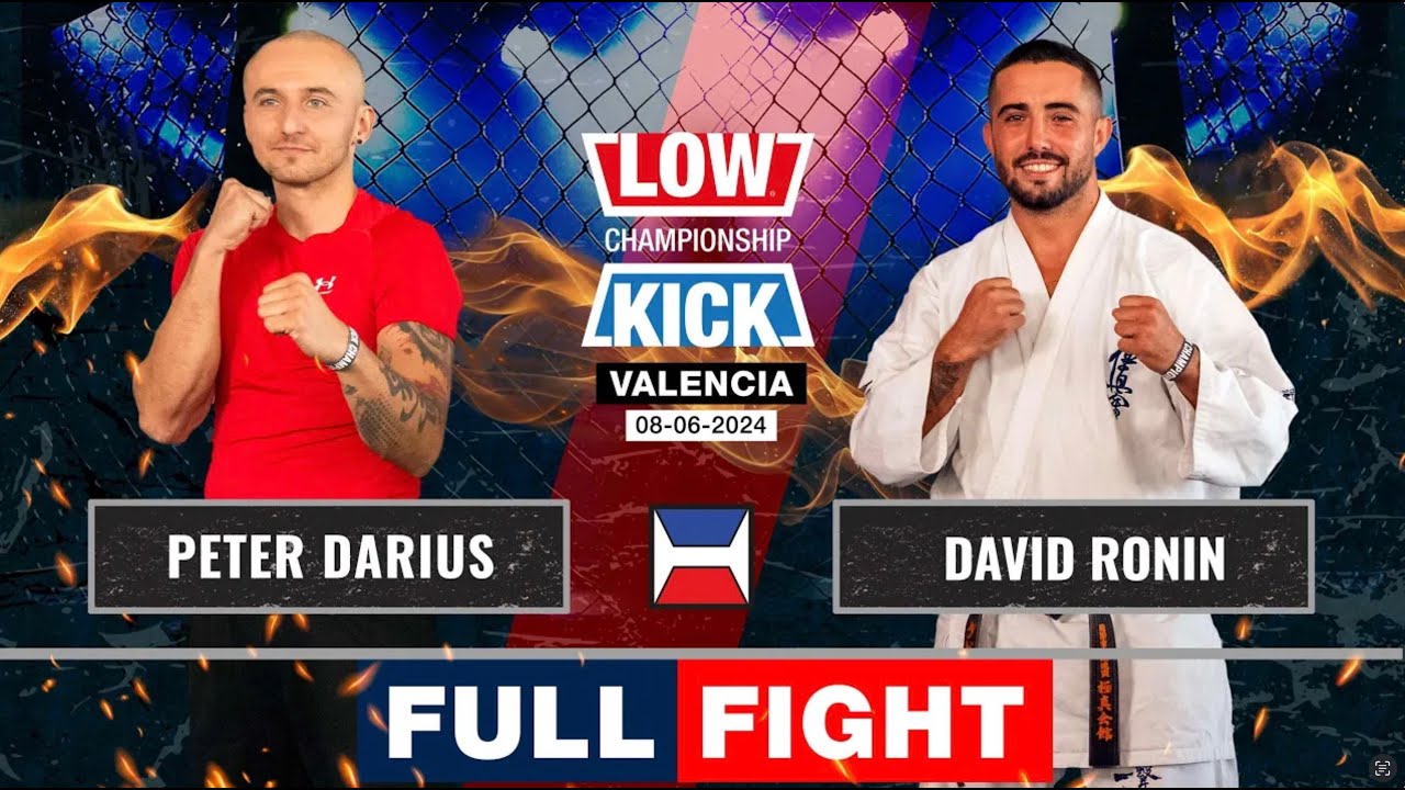 Peter Darius" David Ronin |🦵LKC VALENCIA🦵 | *Full FIGHT* | 07- 09 ...
