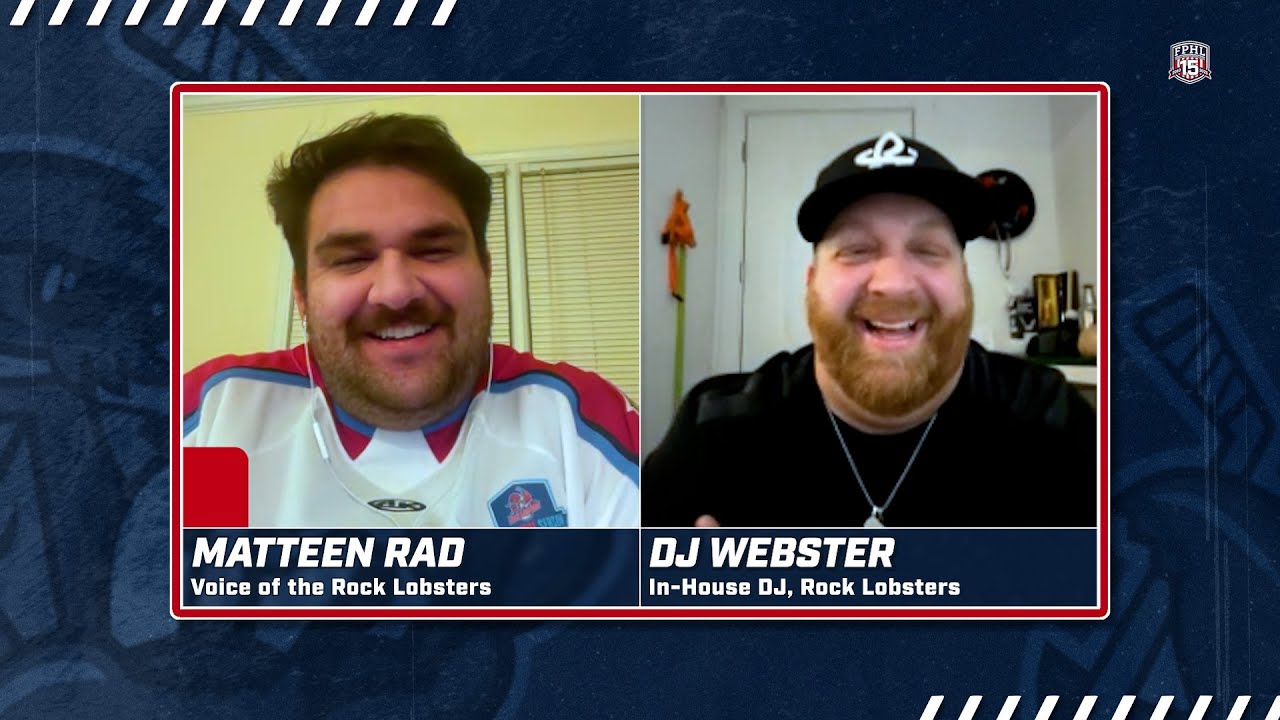 DJ Webster Drops the Beat & the Puck | 3.28.25 | Lobster Tales - YouTube