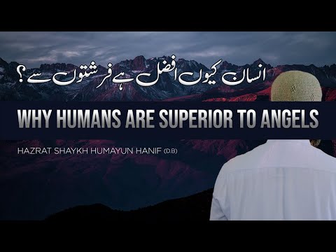 Why Humans Are Superior To Angels - Hazrat Shaykh Humayun Hanif D.B┇#islahenafs