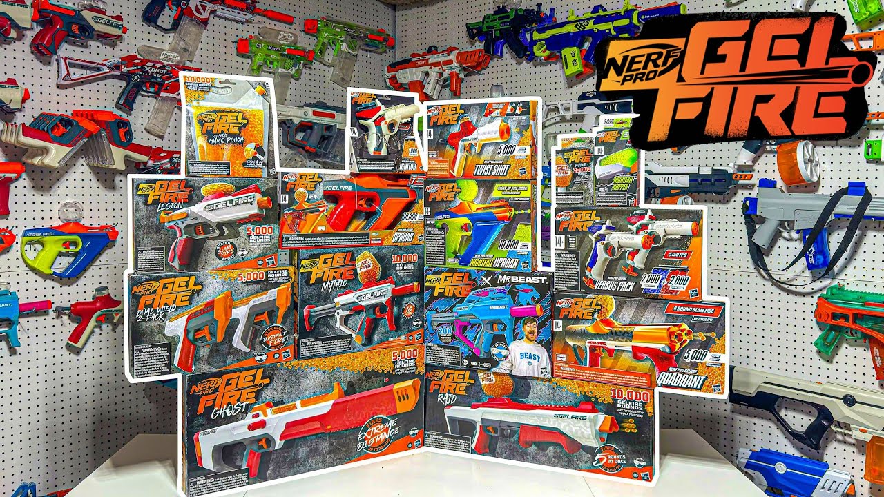 Which Is The Best Nerf Pro Gel Fire Gel Blaster? | Oakley Entertainment ...