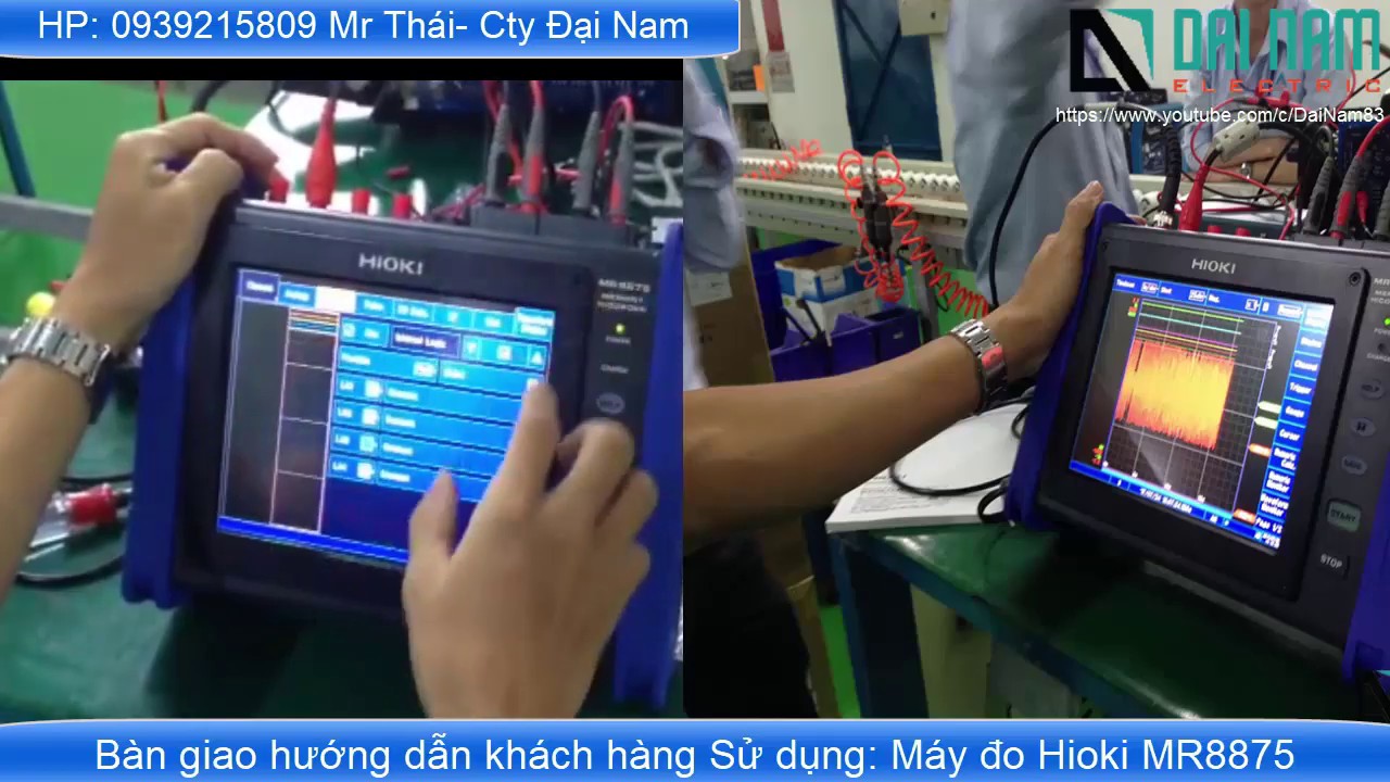 Hướng dẫn sử dụng máy đo hioki RM8875 Chuyên đo ghi dữ liệu - YouTube