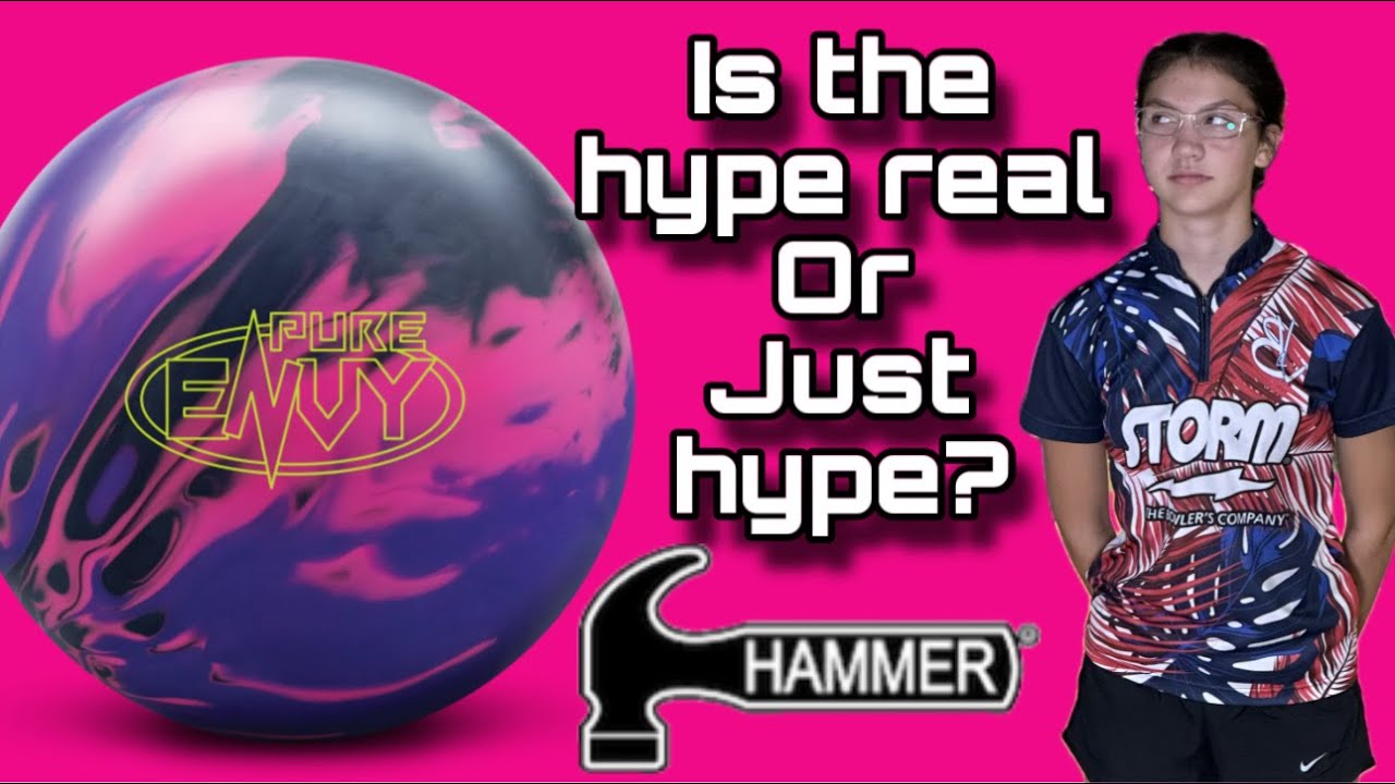 Hammer Pure Envy Bowling Ball Review - YouTube