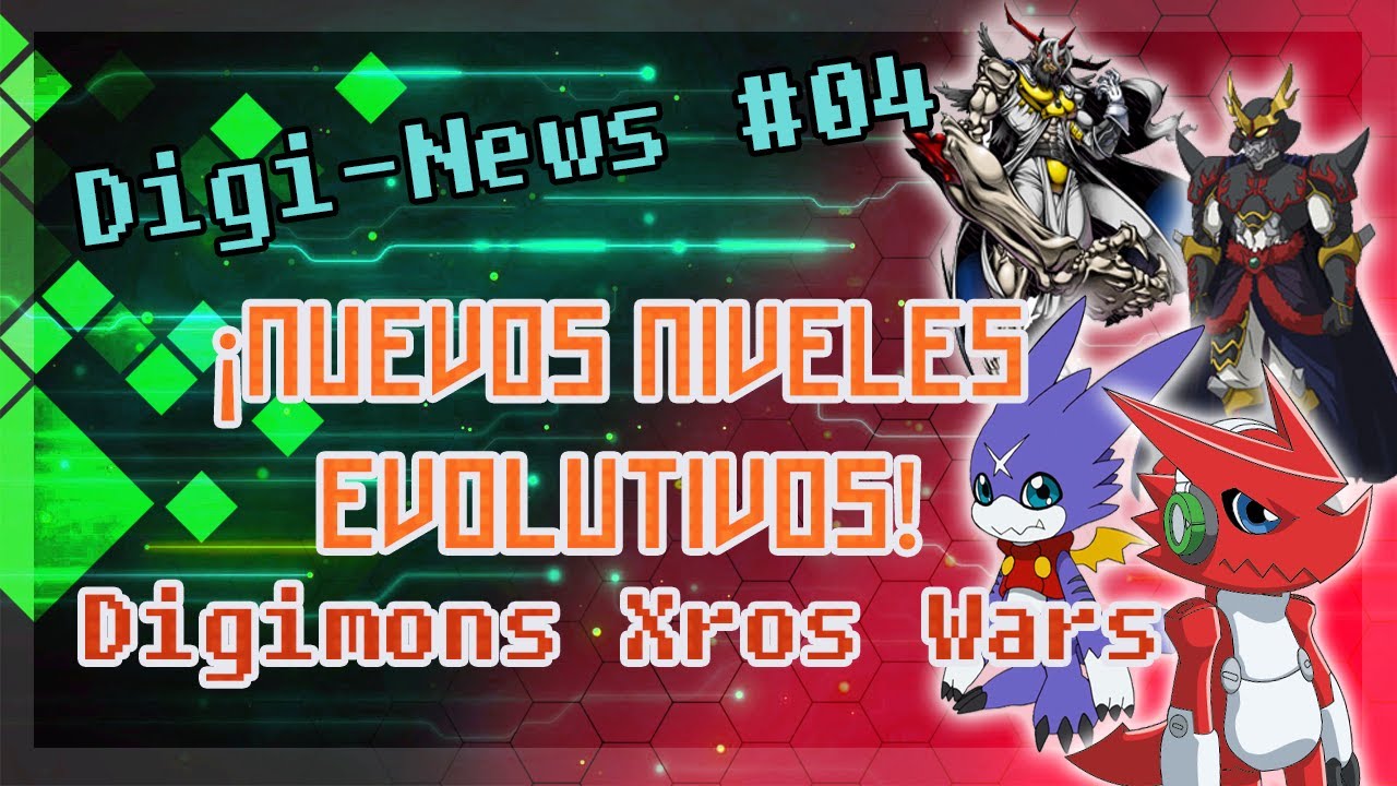DIGI-NEWS #4: Los nuevos NIVELES EVOLUTIVOS de los DIGIMON de la ...