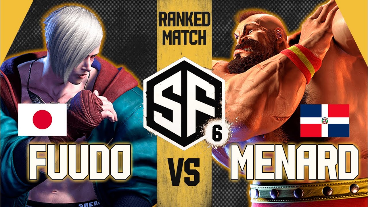SF6 ⚡ FUUDO vs MENARD - Ranked Match - スト6 ランクマッチ - YouTube