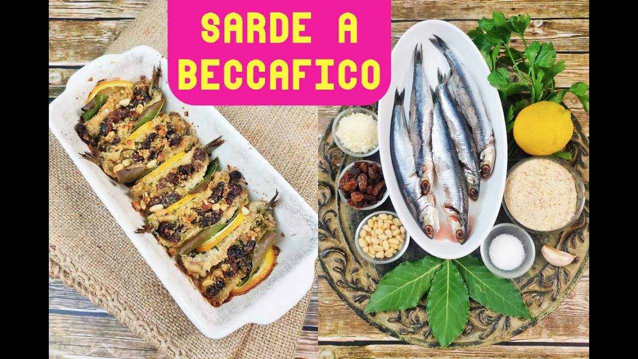 Sarde a Beccafico- Sicilian stuffed sardines... so delicious! - YouTube