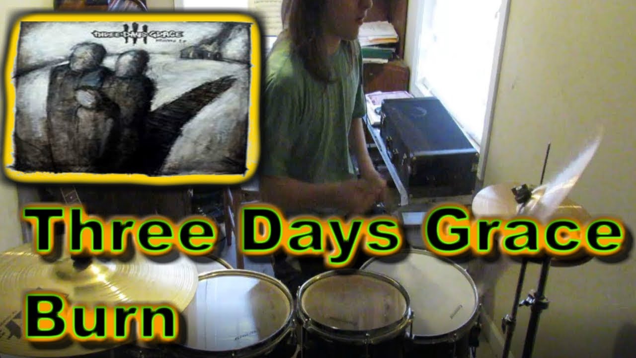 Three Days Grace - Burn (Drum Cover) - YouTube