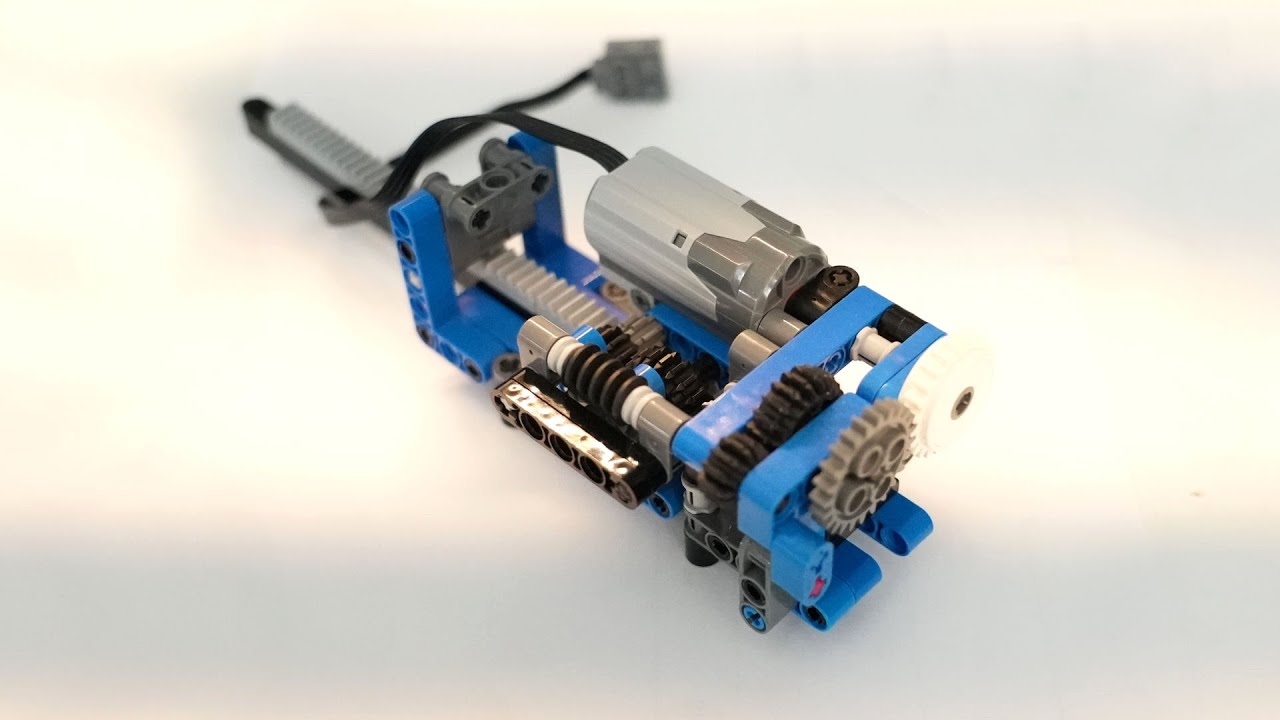 Lego train automated container terminal WIP E25: linear actuators or ...