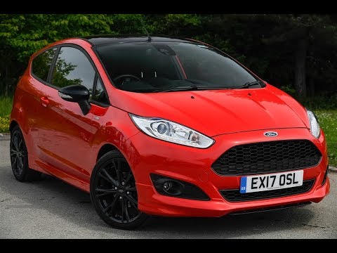 Used Ford Fiesta 1.0 EcoBoost 140 ST-Line Red 3dr Hatchback - YouTube