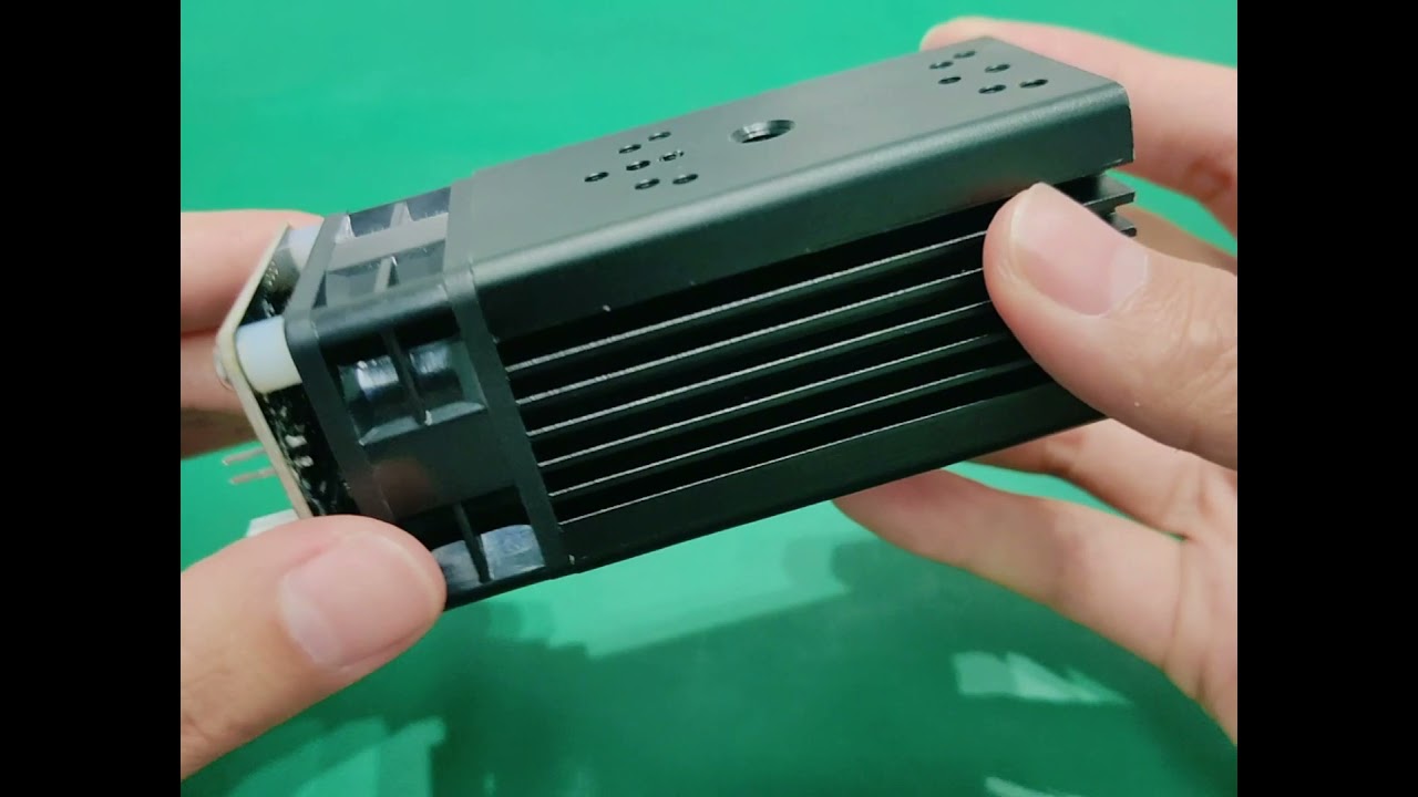 D-B5500 450nm Blue Ray Engraving Laser - YouTube