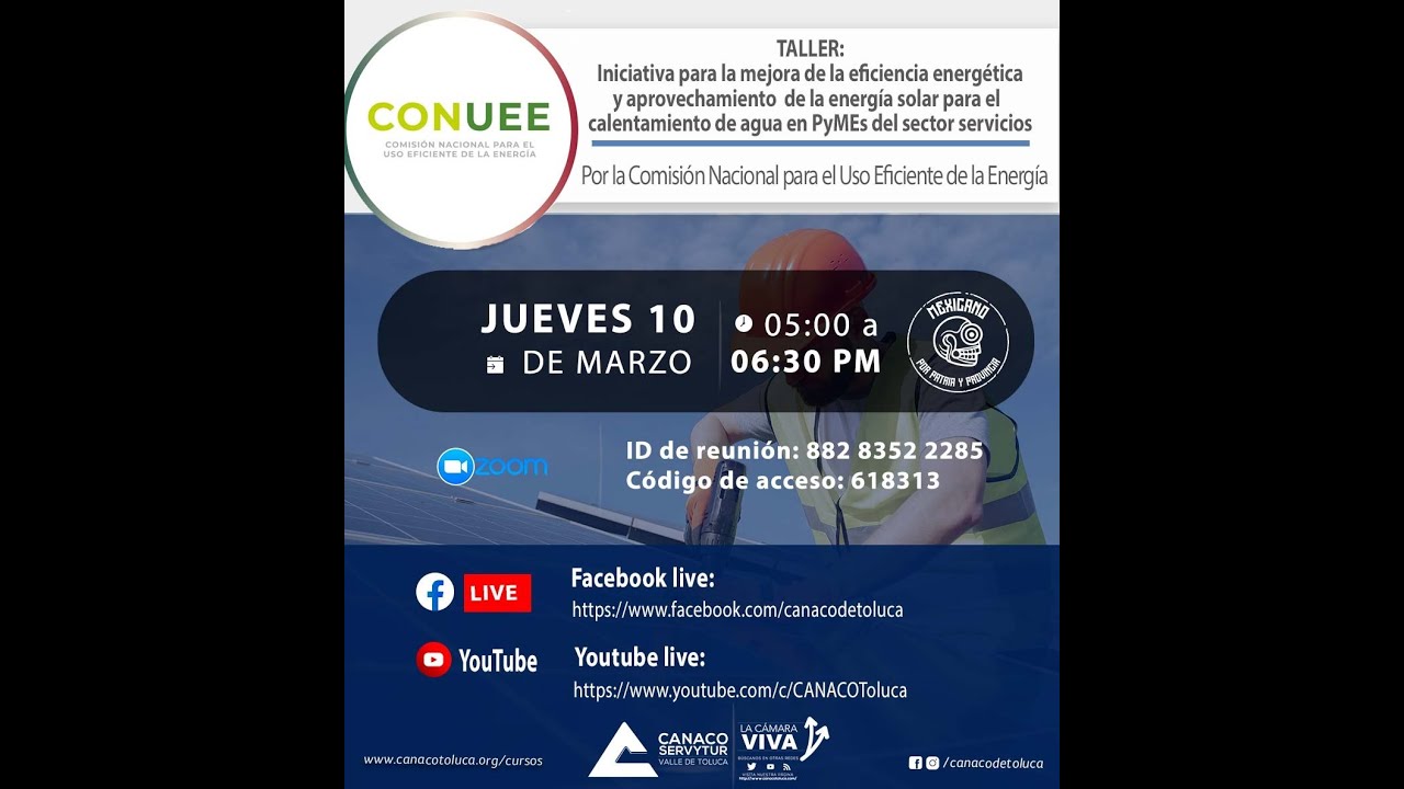 Comisión Nacional para el Uso Eficiente de la Energía (Conuee) - YouTube
