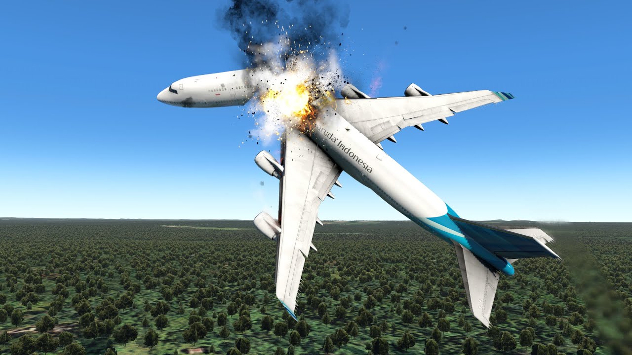 🔴LIVE Garuda Indonesia Boeing 747 Crash LANDINGS | Live Plane Spotting ...
