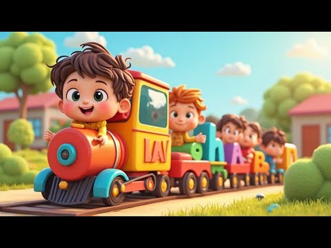 ABC Dance Train — All Aboard the Alphabet! | Fun Kids Song | Learn ...