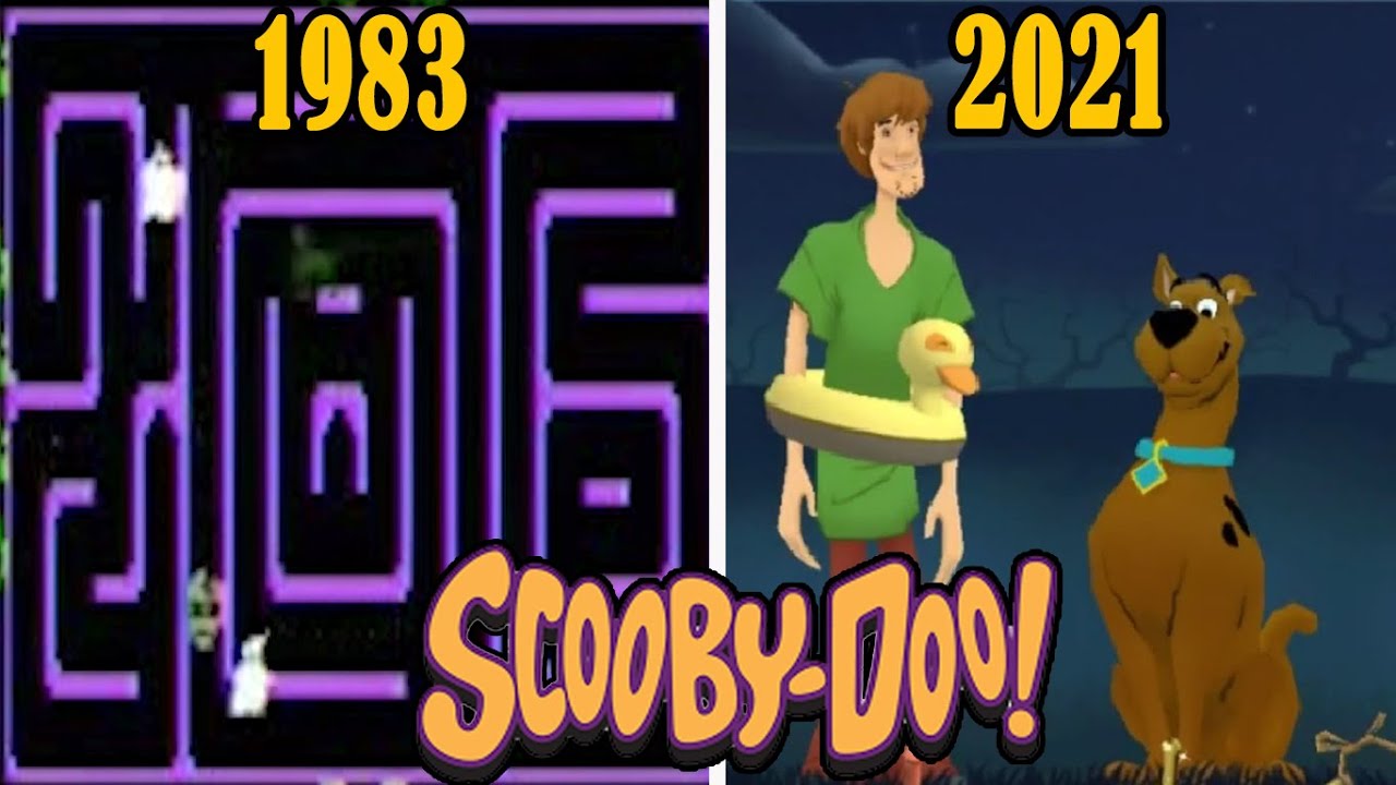 Evolution Game Scooby Doo 1983 to 2021 | Evolution Of Games - YouTube