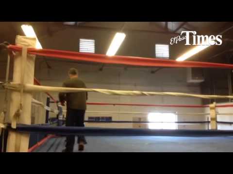 El Paso middleweight Abie Han works out Sunday morning getting ready ...