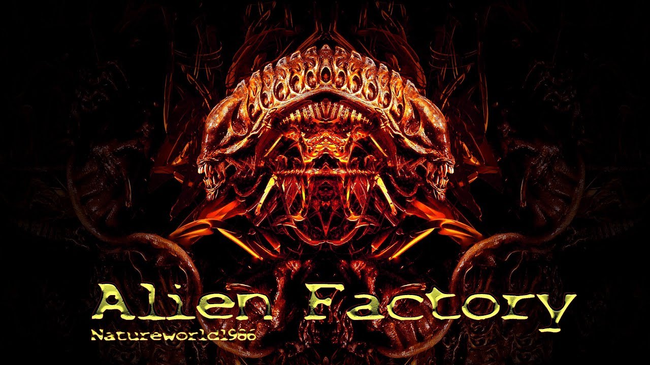 ALIEN FACTORY ( Dark Ambient music ) creepy Horror drone music - YouTube