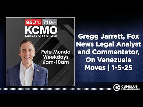 Gregg Jarrett, Fox News Legal Analyst and Commentator, On Venezuela ...