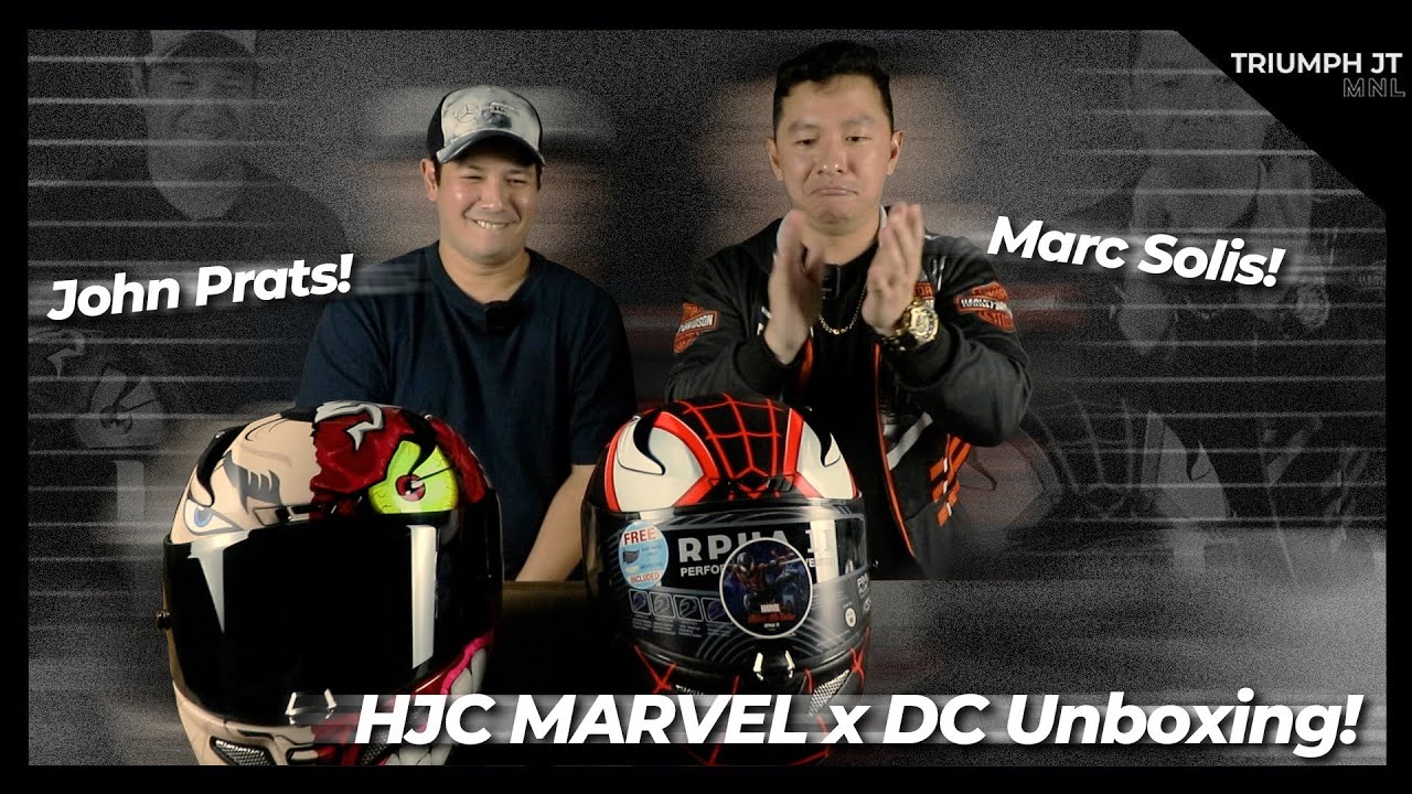 HJC Miles Morales x Two-Face! | John Prats & Marc Solis HJC Unboxing ...