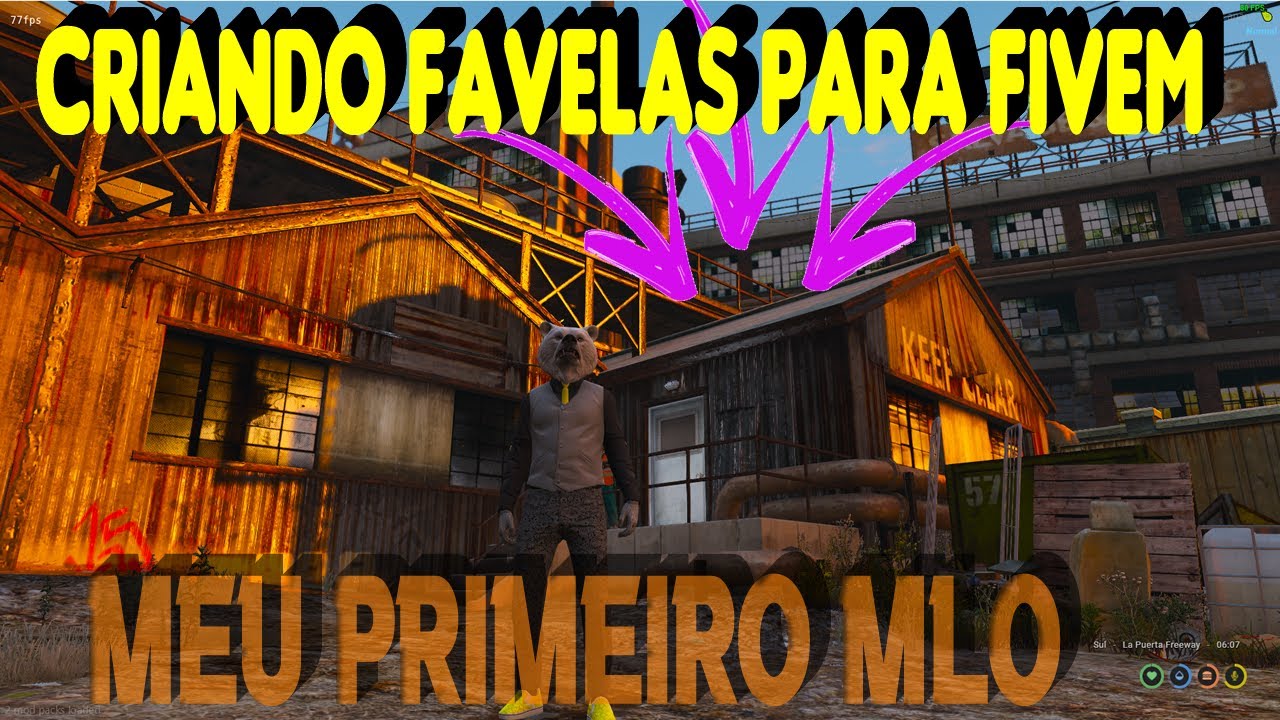 GTA V - CRIANDO FAVELAS, CASAS, INTERIORES PRA FIVEM - MEU PRIMEIRO MLO ...