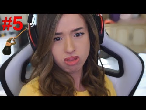 Poki back at GETTING OVER IT! -  POKIMANE ⚠️ LOUD [#12]