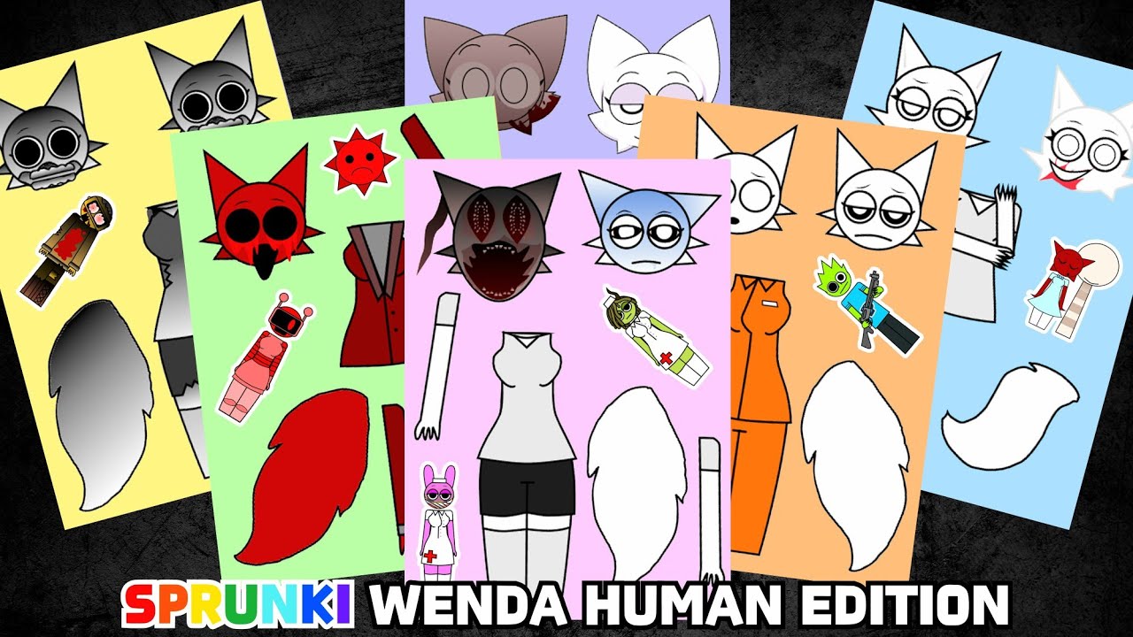 Incredibox SPRUNKI Wenda Human Edition😻 | Retake, Para, Pyramixde ...