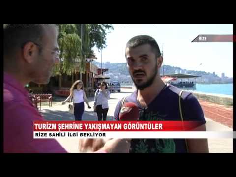 rize sahili içler acısı durumda