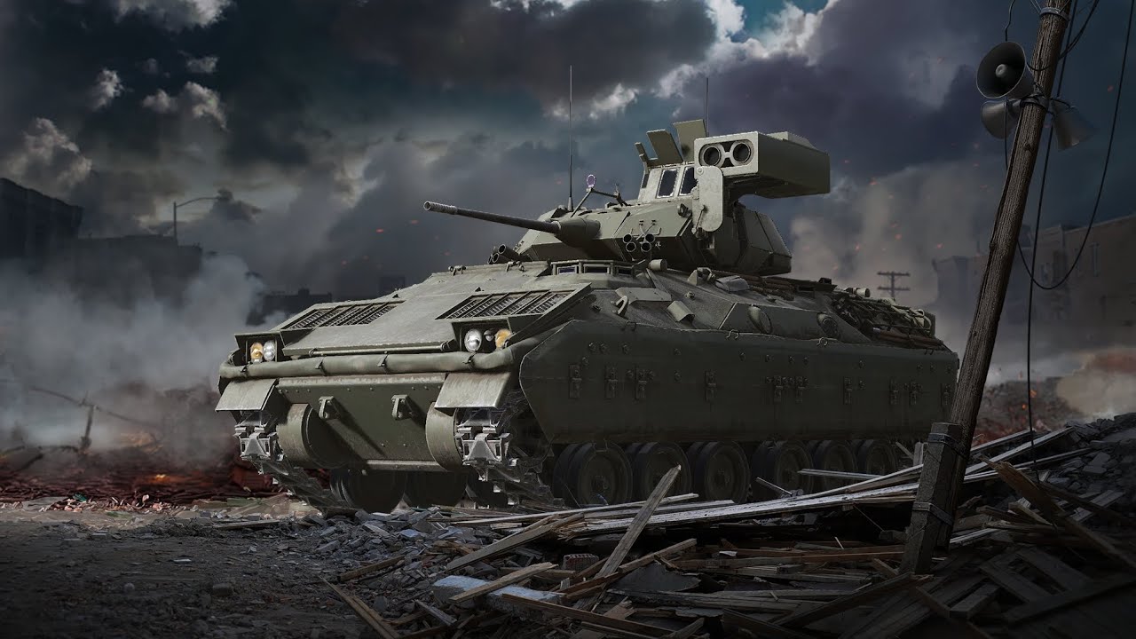 Wolrd of Tanks Modern Armor---M3A1---Kis Bradley - YouTube