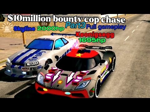 Bounty hunter cop chase Car Parking multiplayer RP - YouTube