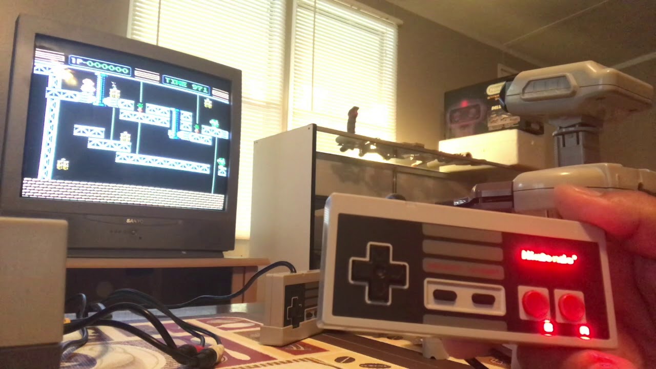 El robot de Nintendo nes ROB - YouTube