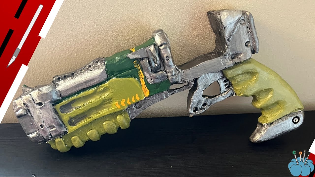 How to Make a Fallout Laser Pistol Prop - YouTube