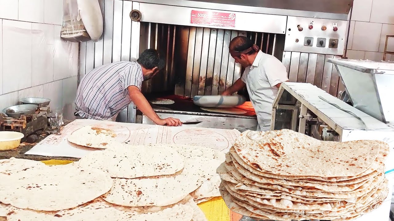 Yufka Bread Recipe | Baking 4000 Yufka bread in 8 Hours | Traditional ...