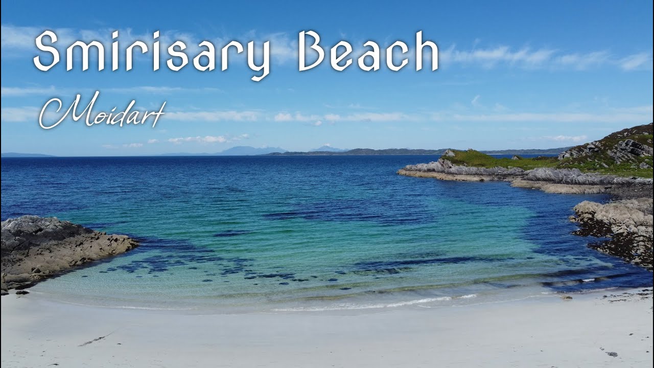 Smirisary Beach - Moidart - Scotland | 4K | DJI Mini2 - YouTube