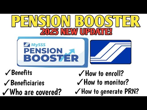 SSS PENSION BOOSTER 2025 UPDATE. How to enroll SSS Pension Booster ...