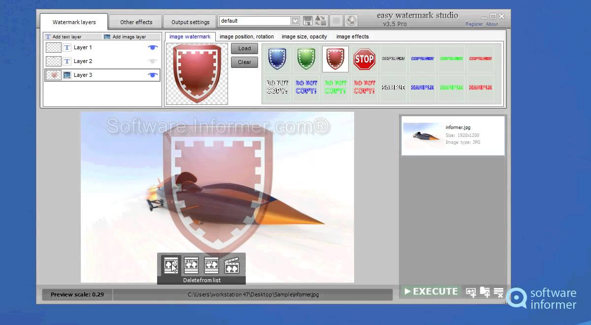 Easy Watermark Studio quick demo - YouTube