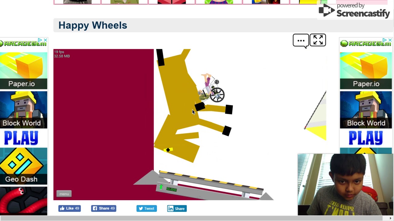 Happy Wheels Gameplay! - YouTube