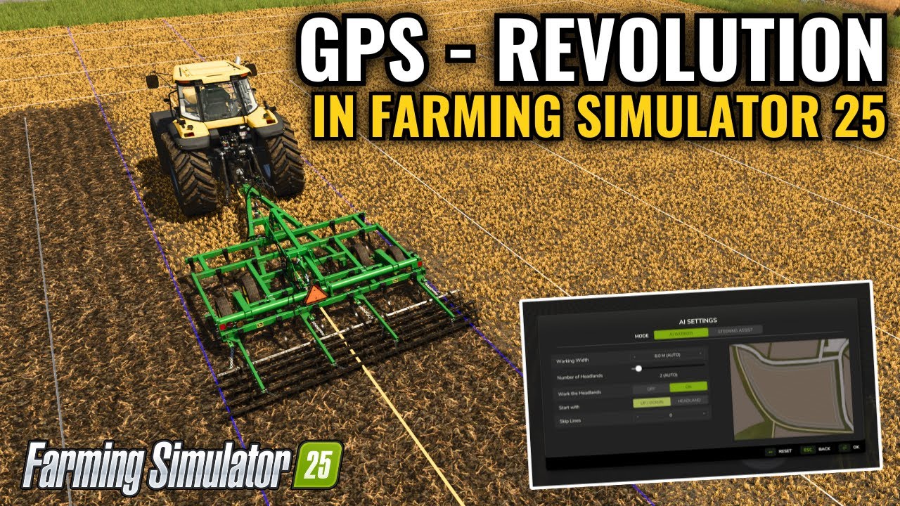 GPS and AI WORKER in Farming Simulator 25 - All You Need to Know About ...