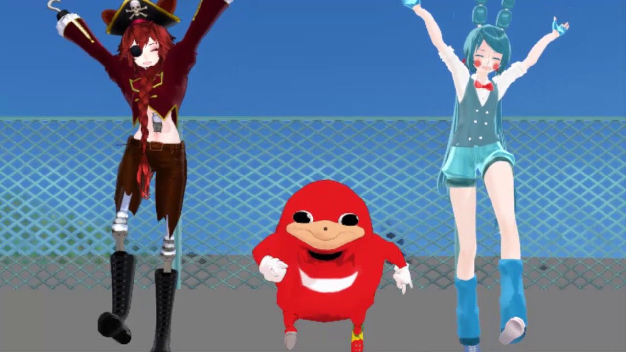 MMD FNAF ♦Ugandan Knuckles♦( MOTION DL ) - YouTube