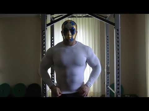 Teen Ninja Tyler Flexing In Long Sleeve Muscle - YouTube