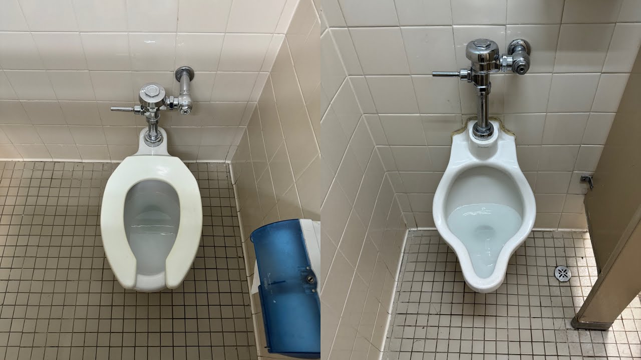 Community Center Men’s Restroom Full Shoot! - YouTube