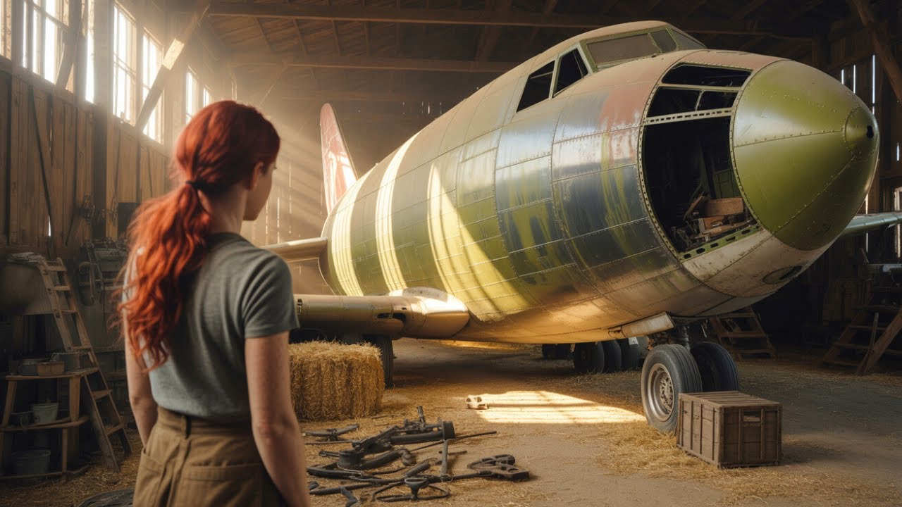 Female Mechanic Found WWII Plane in Grandpa's Barn — Its Cargo Hold Hid ...