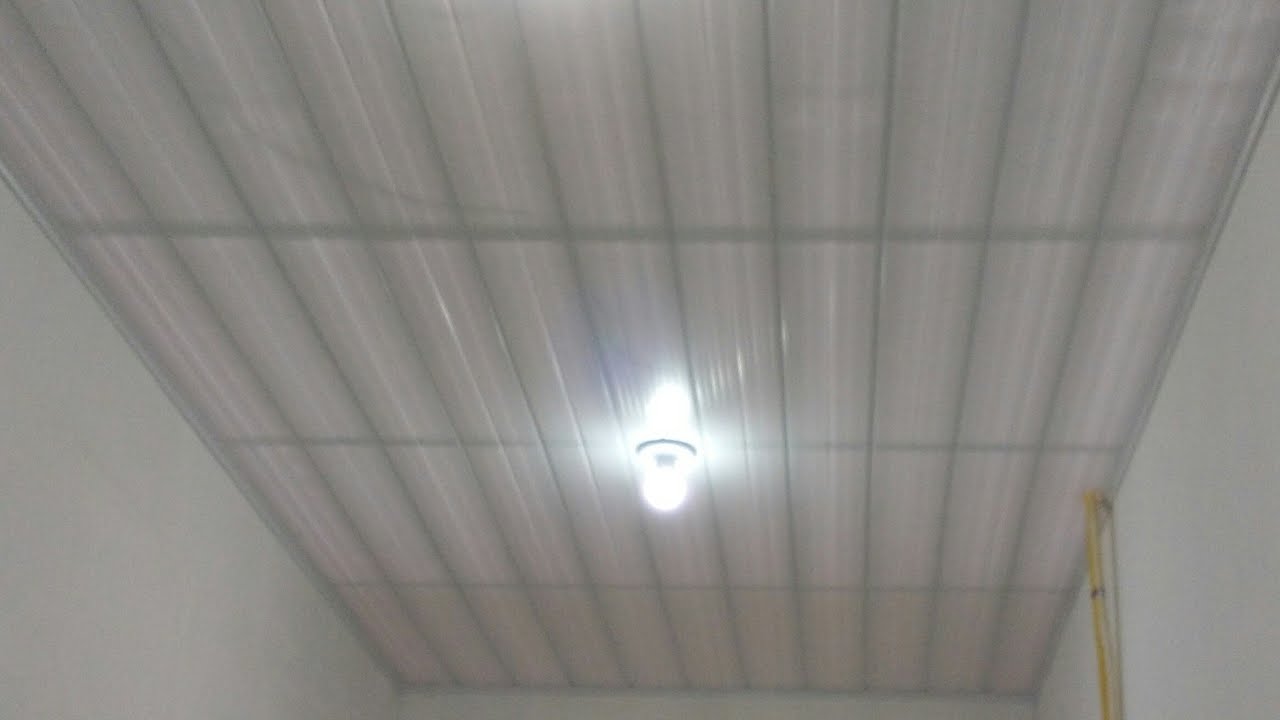 Instalação de forro PVC, passo a passo, faça você mesmo - YouTube