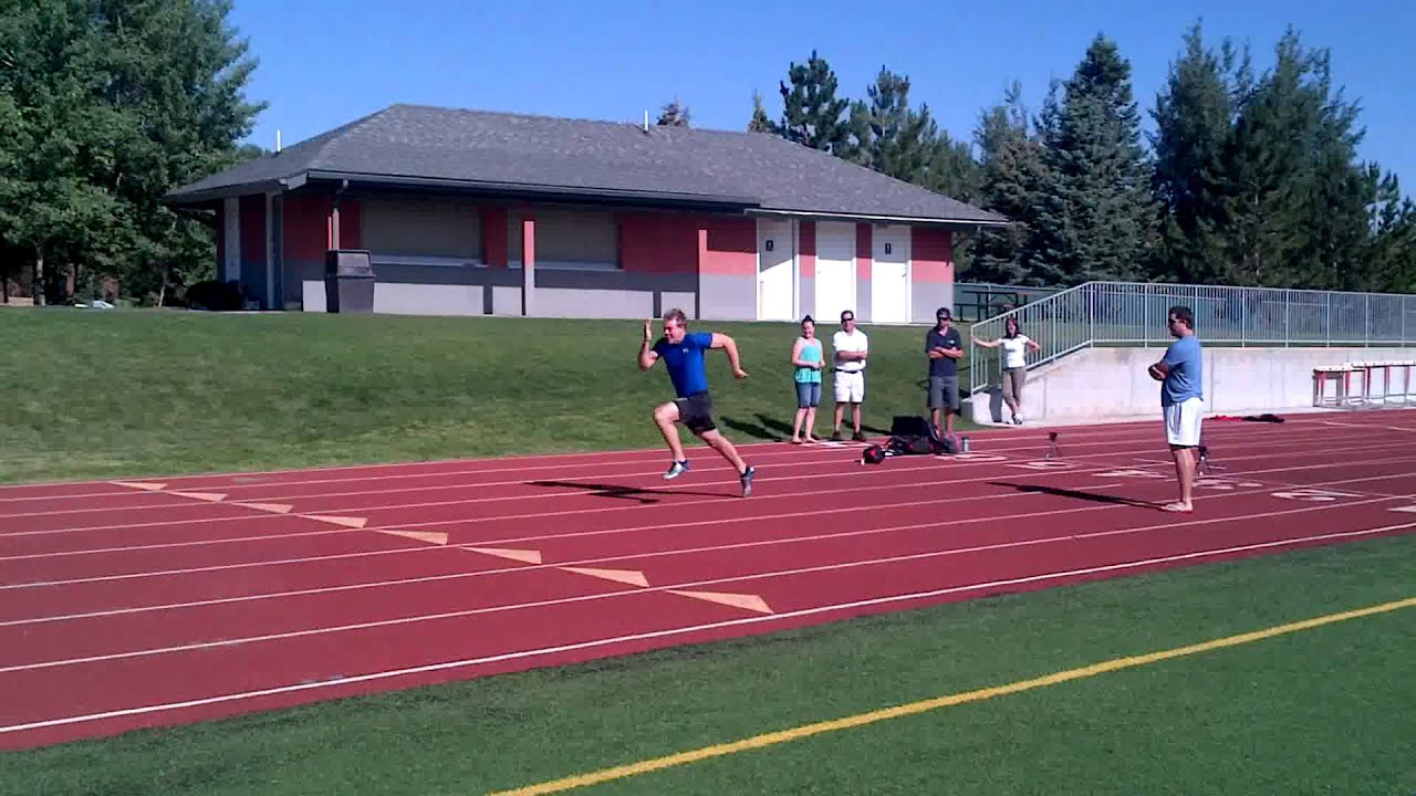 60m Sprint Example - YouTube
