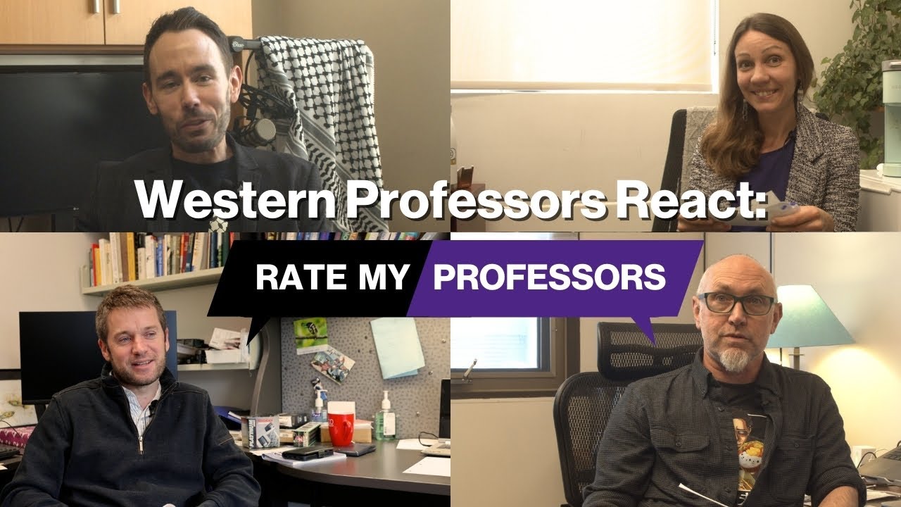 Western Profs Read Their Rate My Professors Reviews - YouTube