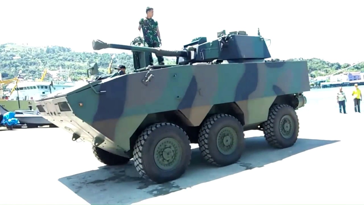 Tarantula 6x6, Deru Panser "Kelas Berat" Kavaleri TNI AD - YouTube